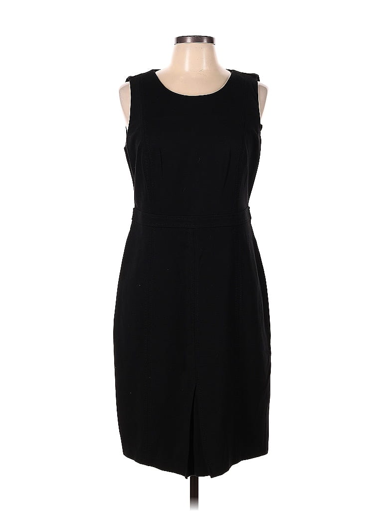 Talbots Solid Black Cocktail Dress Size 10 - 90% off | ThredUp