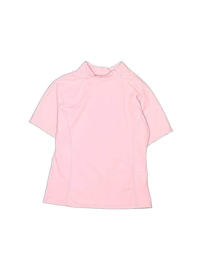 Lands' End Pink Rash Guard Size 10 - 12 - 50% off | ThredUp