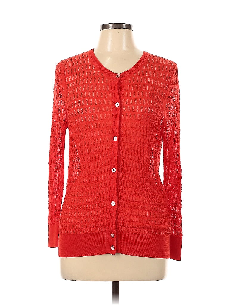 Marc by Marc Jacobs Red Cardigan Size L - 73% off | ThredUp