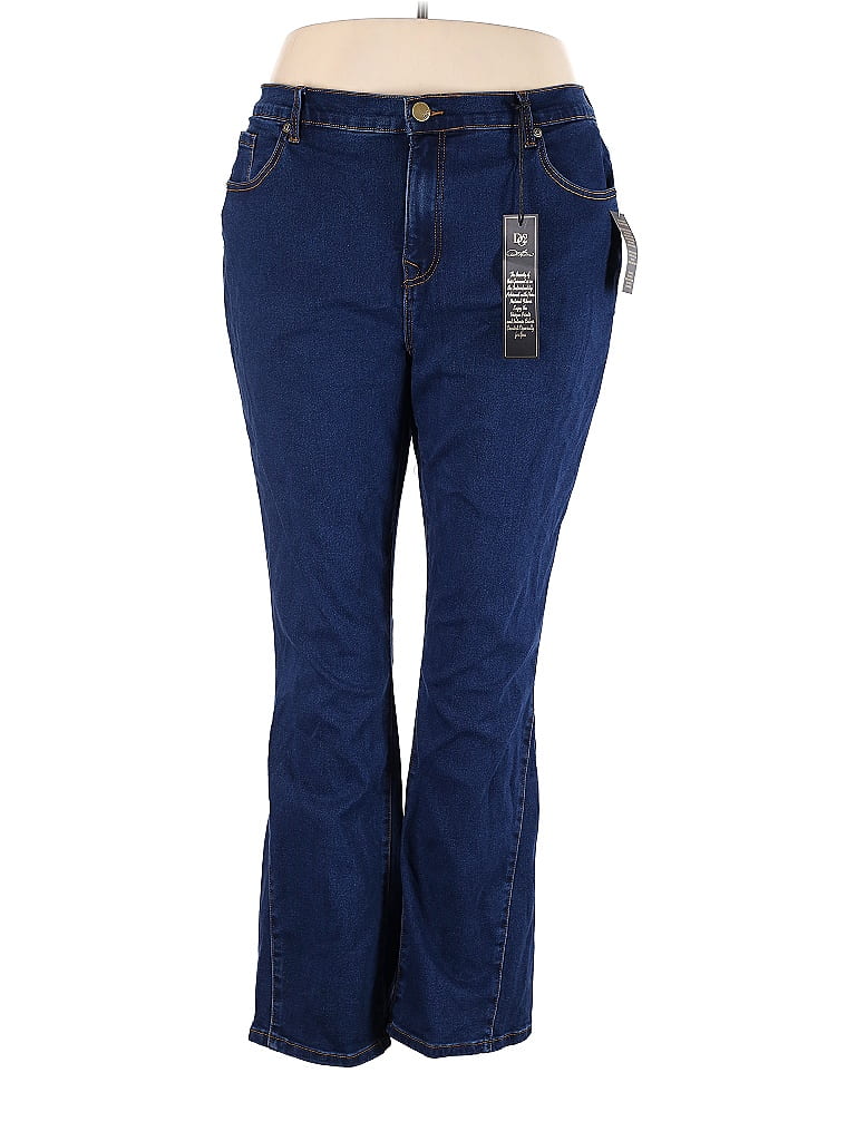 DG^2 by Diane Gilman Blue Jeans Size 22 (Plus) - 52% off | ThredUp