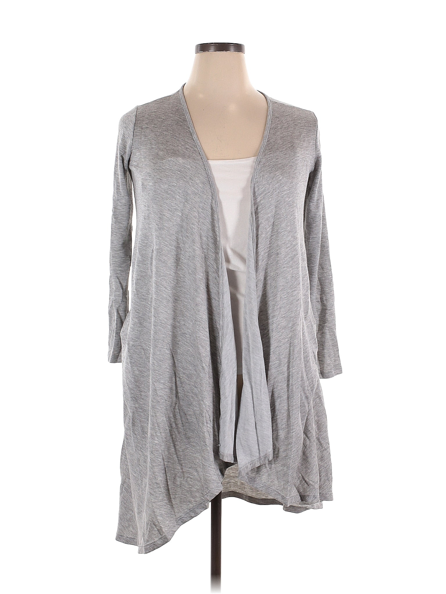 Erge Designs Gray Cardigan Size 16 - 60% off | ThredUp