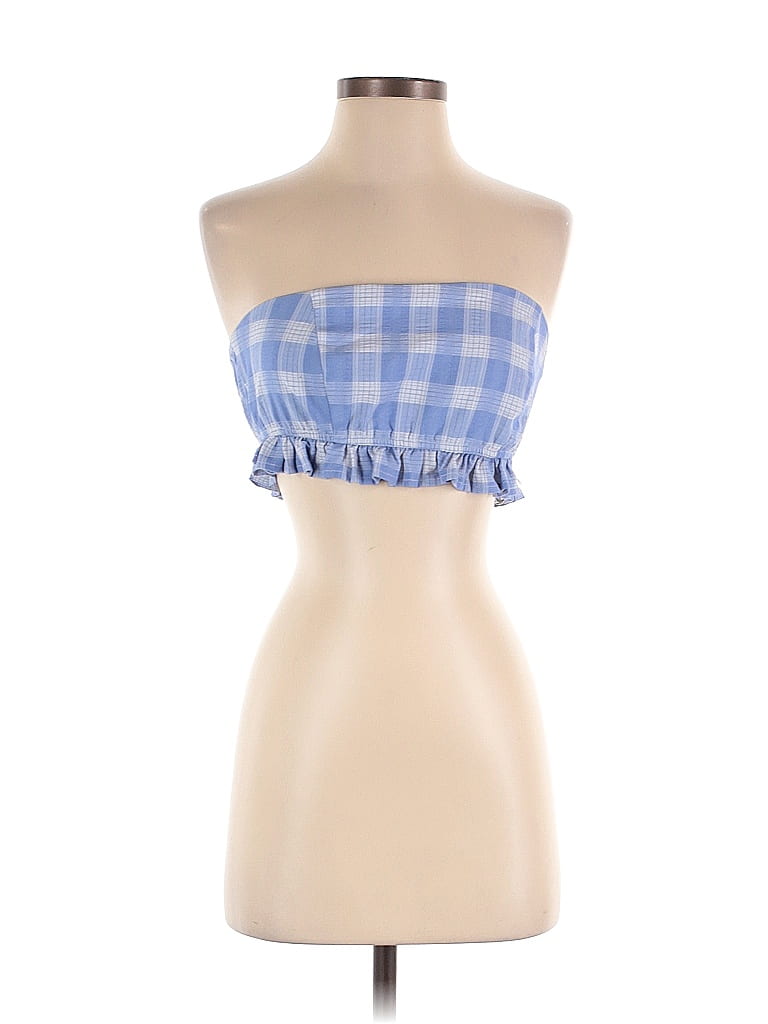 Superdown Blue Tube Top Size S - 50% off | ThredUp