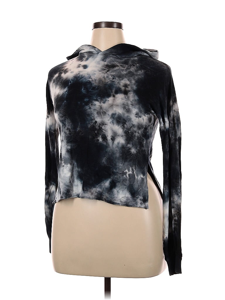 Glyder Tie-dye Black Pullover Hoodie Size XL - 77% off | ThredUp