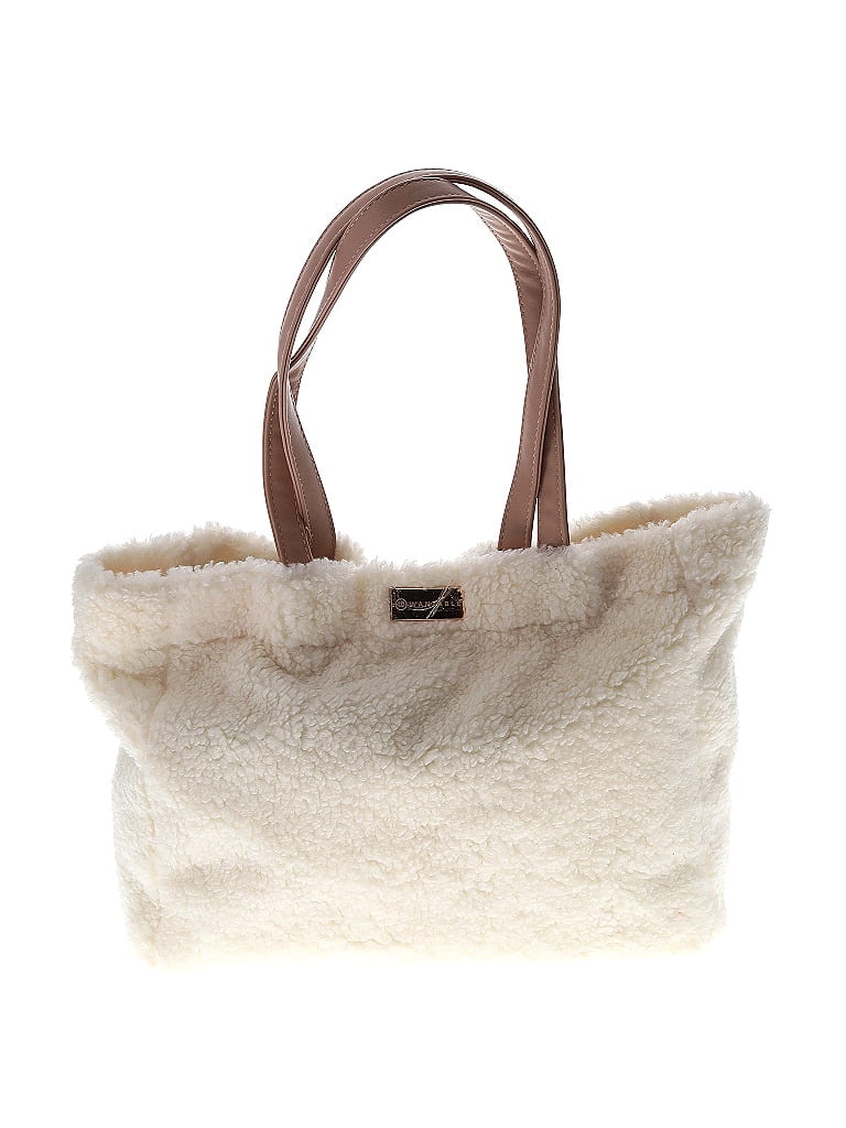 W. by Wantable 100% Polyester Ombre Ivory Yellow Tote One Size - 69% ...