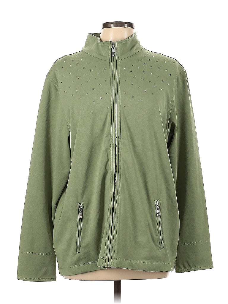 Allison Daley Green Zip Up Hoodie Size L - 42% off | ThredUp