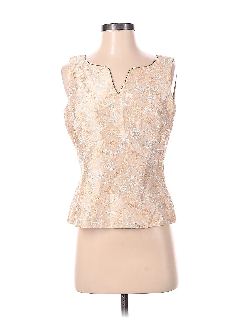 Donna Ricco Ivory Sleeveless Top Size 4 - 78% off | ThredUp