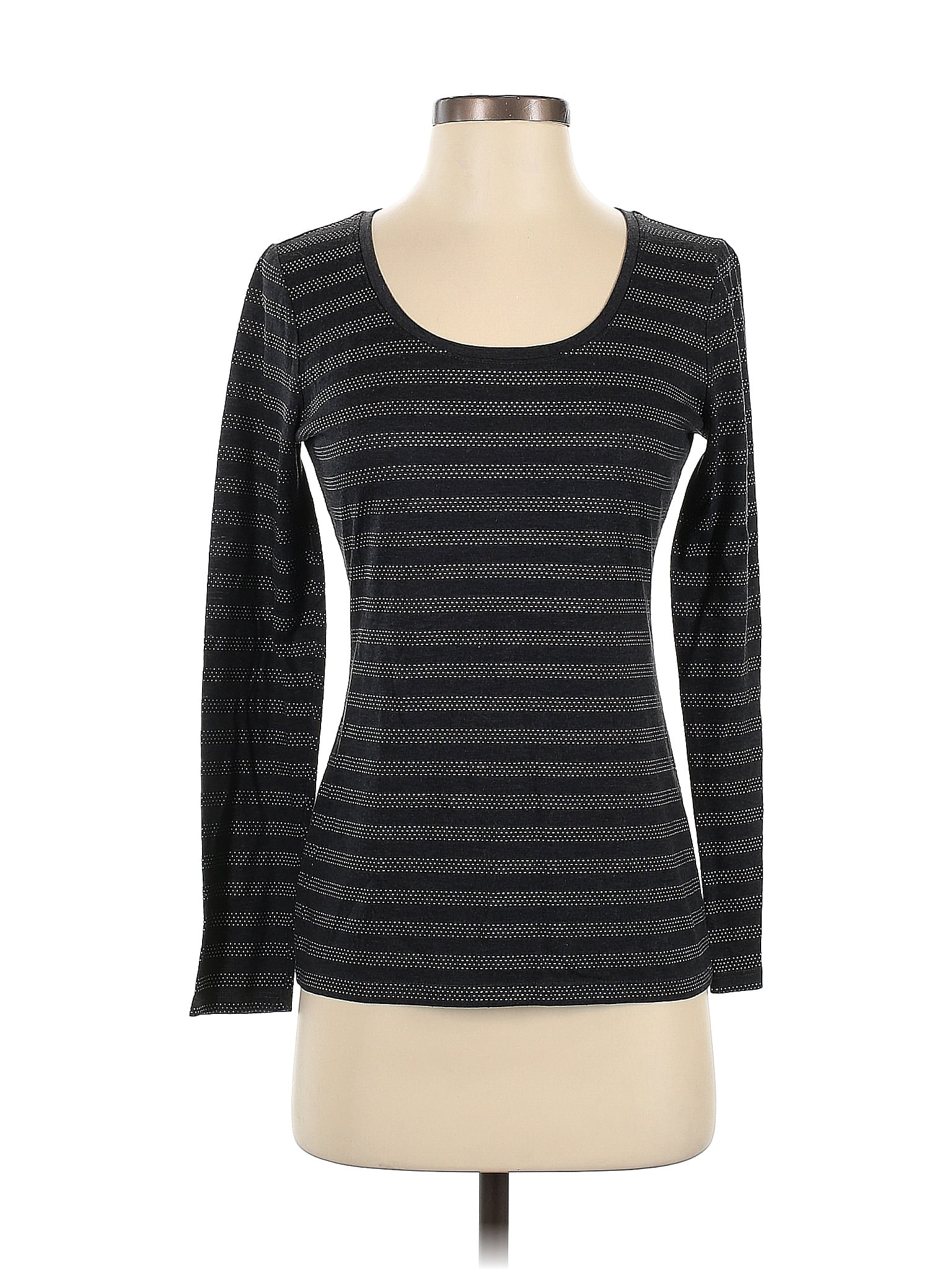 Ann Taylor Factory Gray Long Sleeve Top Size XS - 34% off | ThredUp