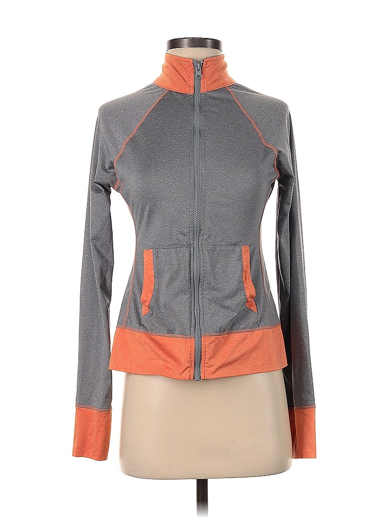 Threads 4 Thought Color Block Gray Track Jacket Size S - 65% off | ThredUp
