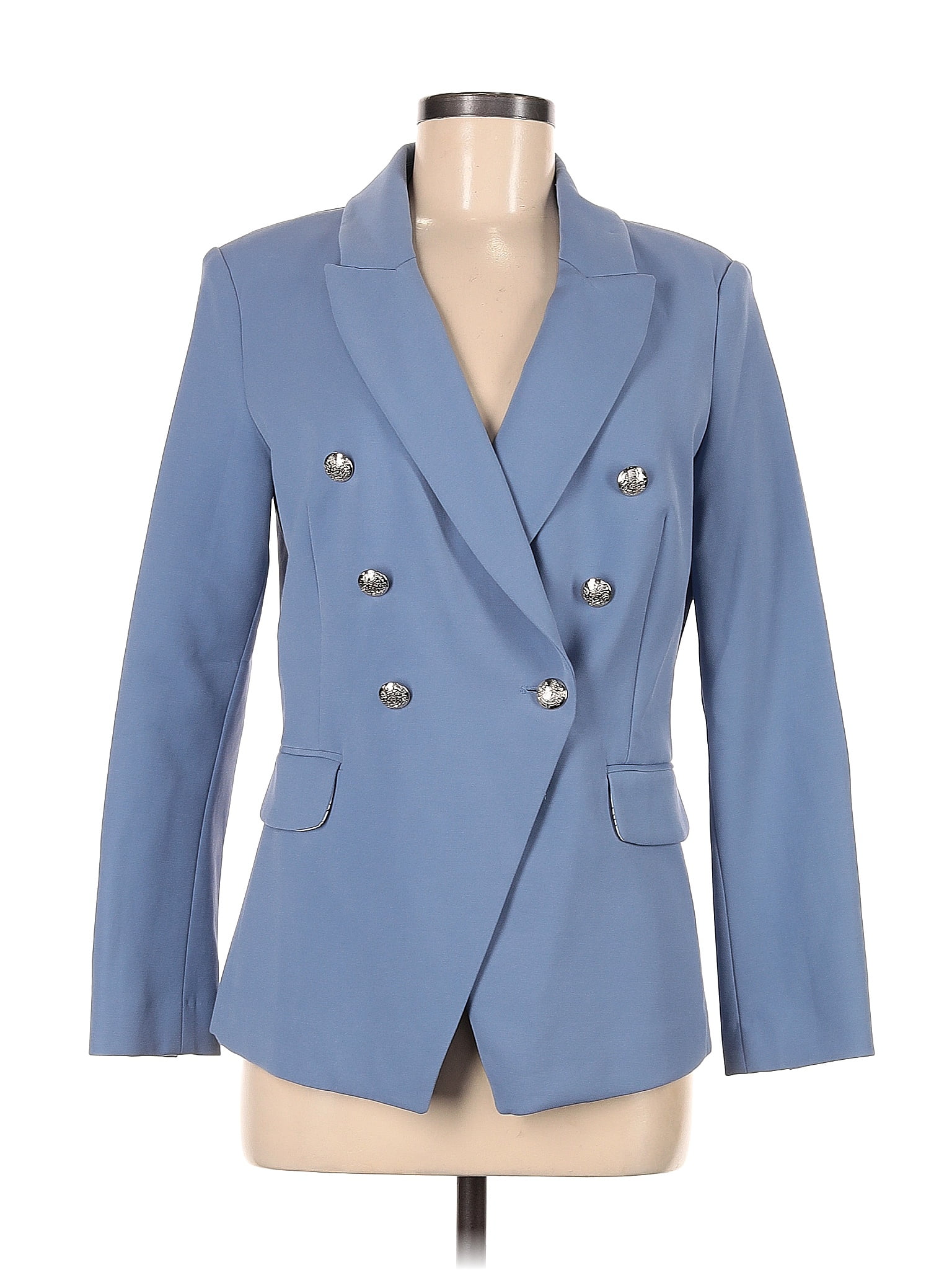 White House Black Market Blue Blazer Size 8 68 Off Thredup