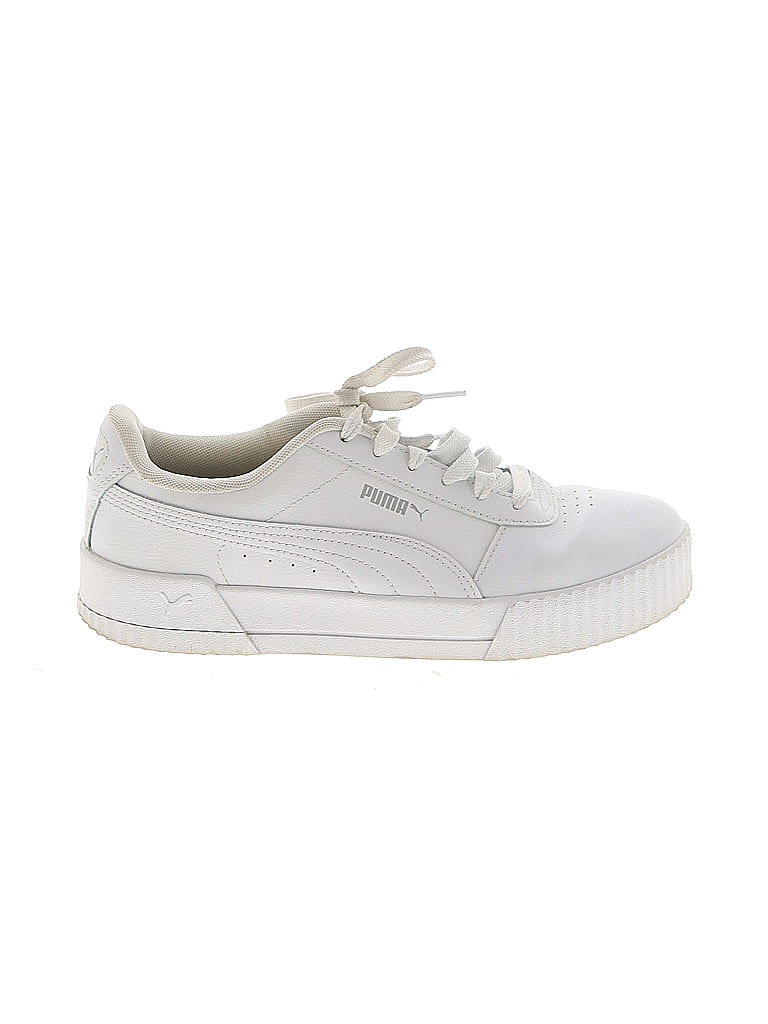 Puma White Sneakers Size 7 - 57% off | ThredUp