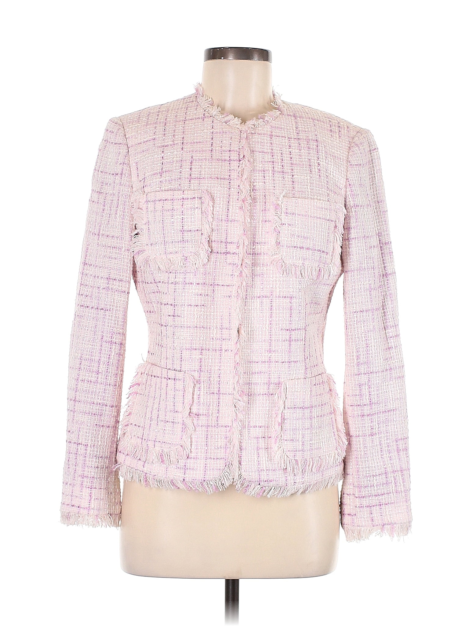Classiques Entier Pink Jacket Size M (Petite) - 90% off | ThredUp