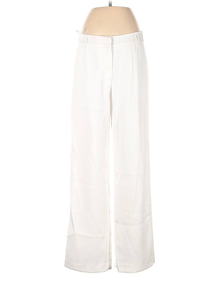 Lucy Paris 100% Polyester Ivory Linen Pants Size S - 67% off | ThredUp