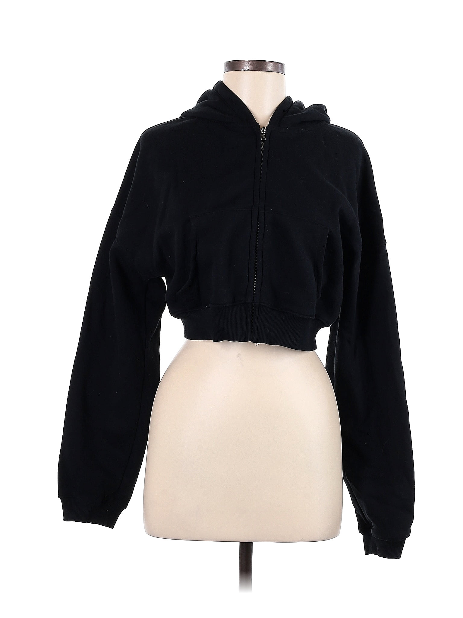 ANWND Black Zip Up Hoodie Size L - 62% off | ThredUp