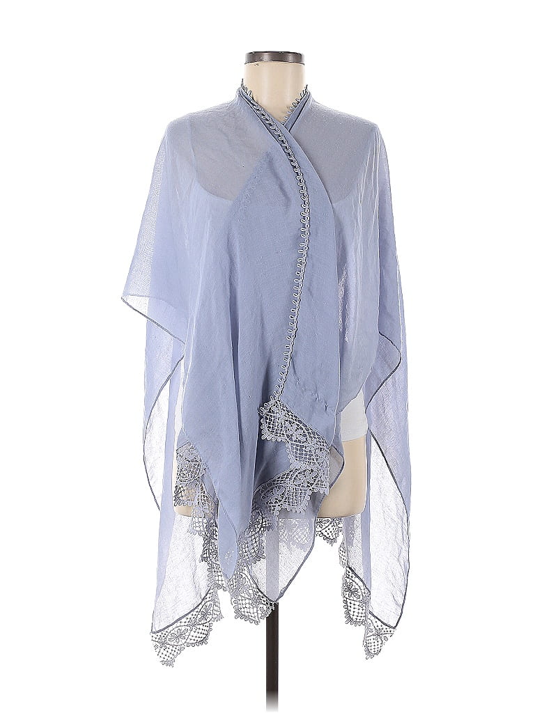 Isa & Stef Gray Blue Wrap One Size - 44% off | ThredUp