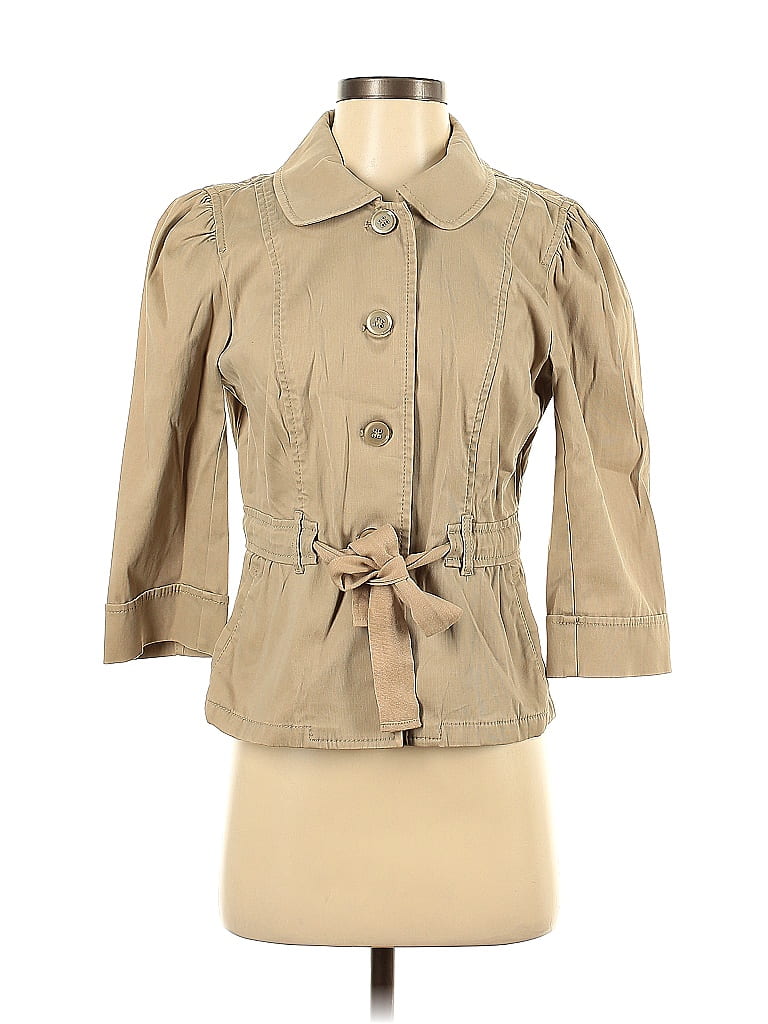 Ann Taylor LOFT Tan Jacket Size 2 - 76% off | ThredUp