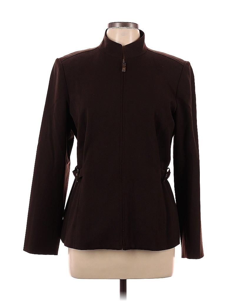 Rafaella Burgundy Jacket Size 10 - 81% off | ThredUp