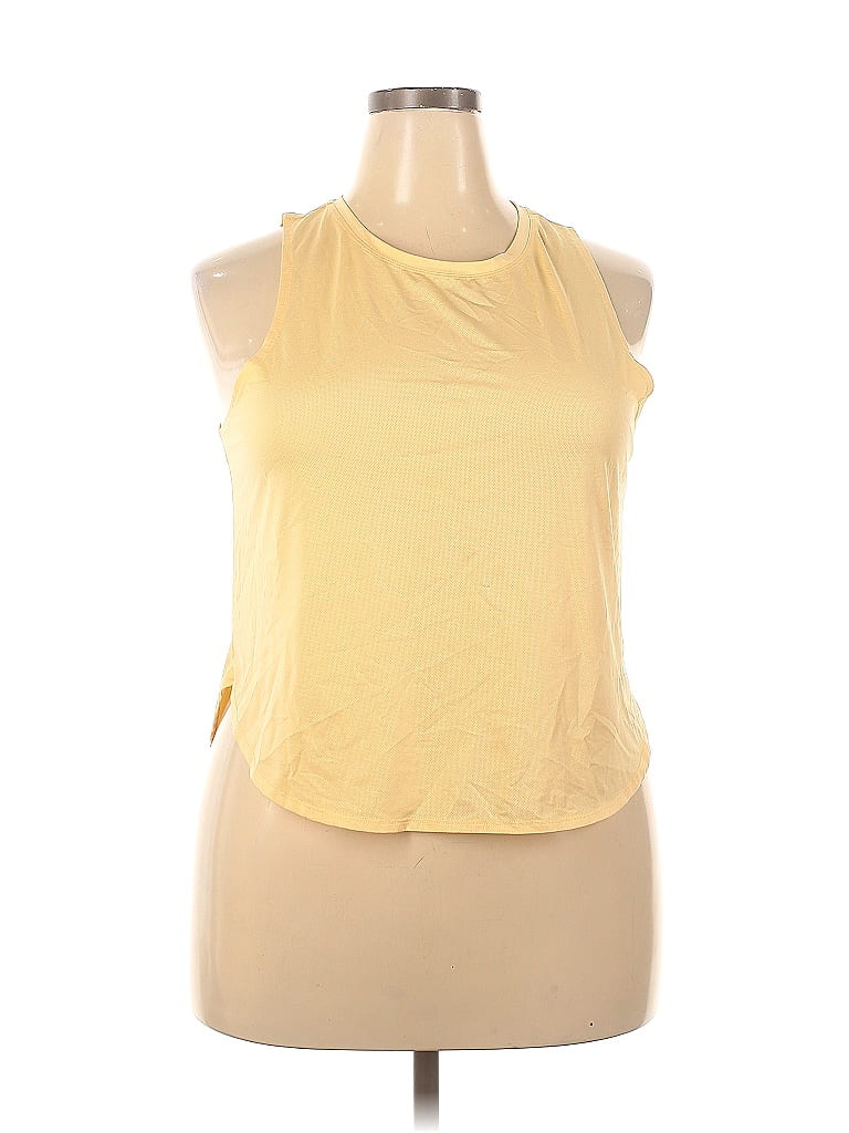 Jockey Yellow Tank Top Size Xl 52 Off Thredup