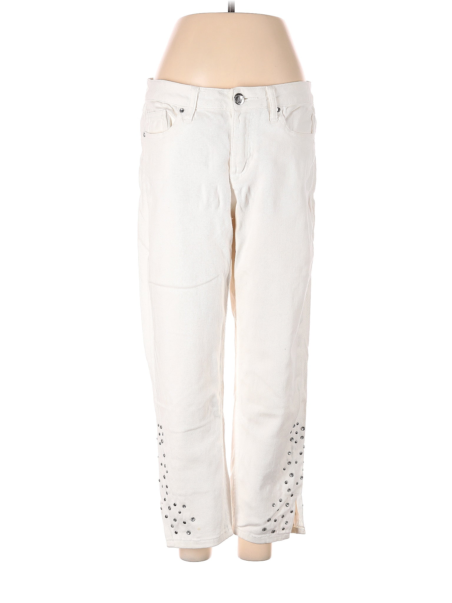Cache Stars White Casual Pants Size 8 - 76% off | ThredUp