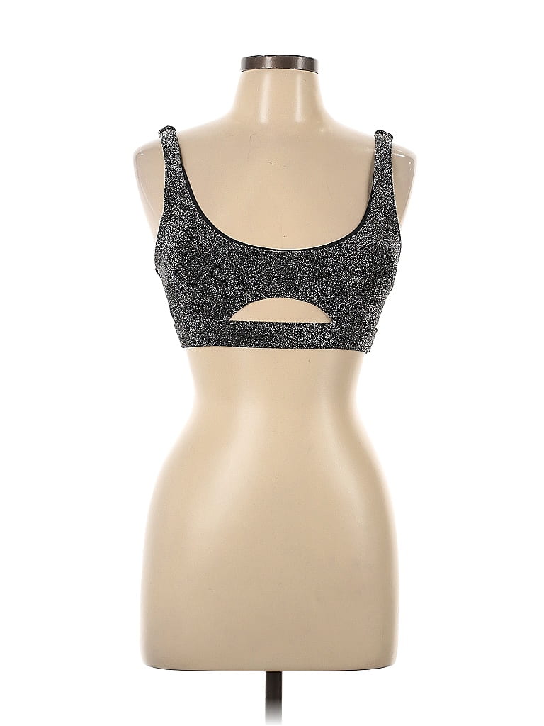 Assorted Brands Silver Sports Bra Size L - 52% off | ThredUp