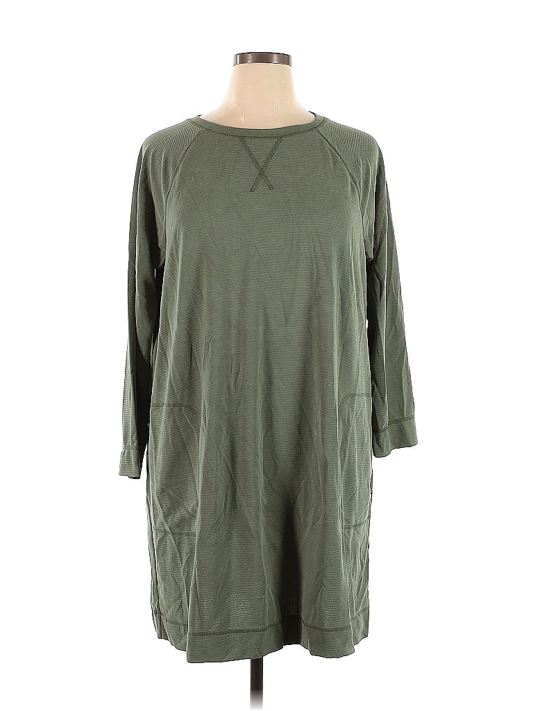 J.Jill Green Casual Dress Size XL - 72% off | ThredUp