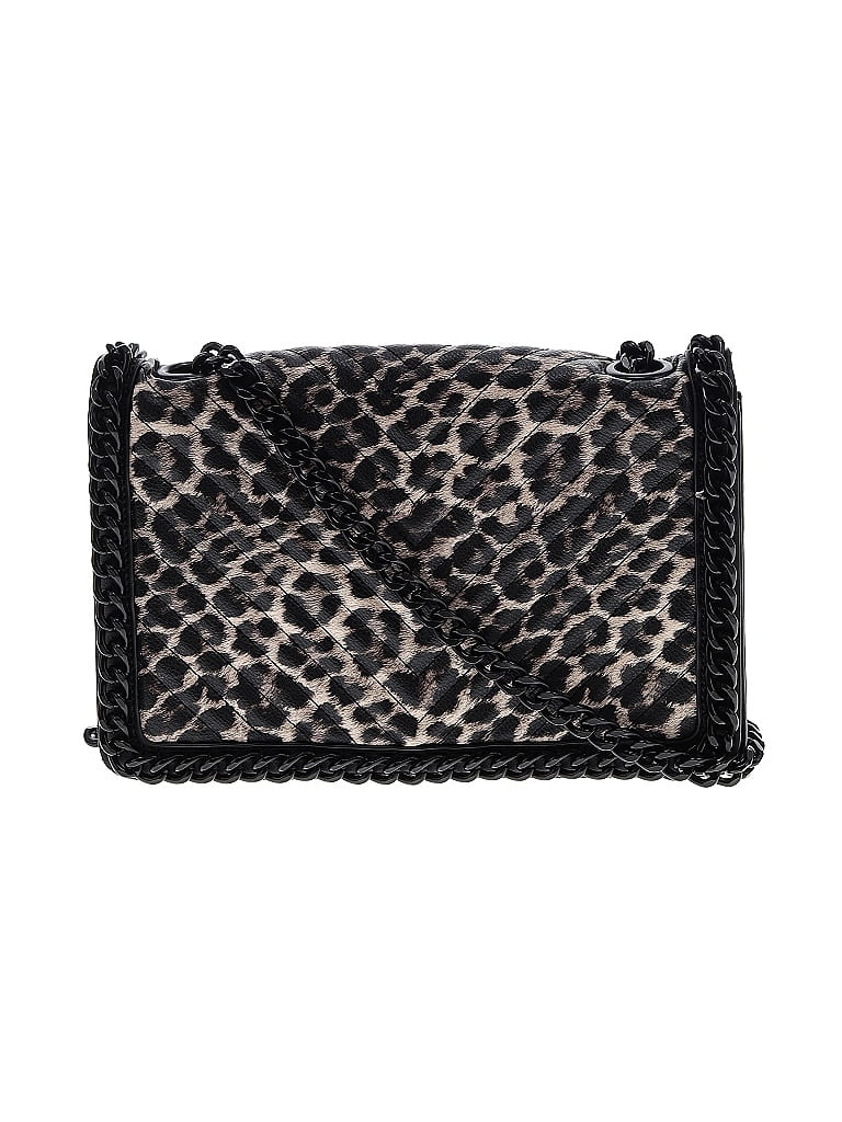 Aldo Snake Print Animal Print Leopard Print Black Crossbody Bag One ...