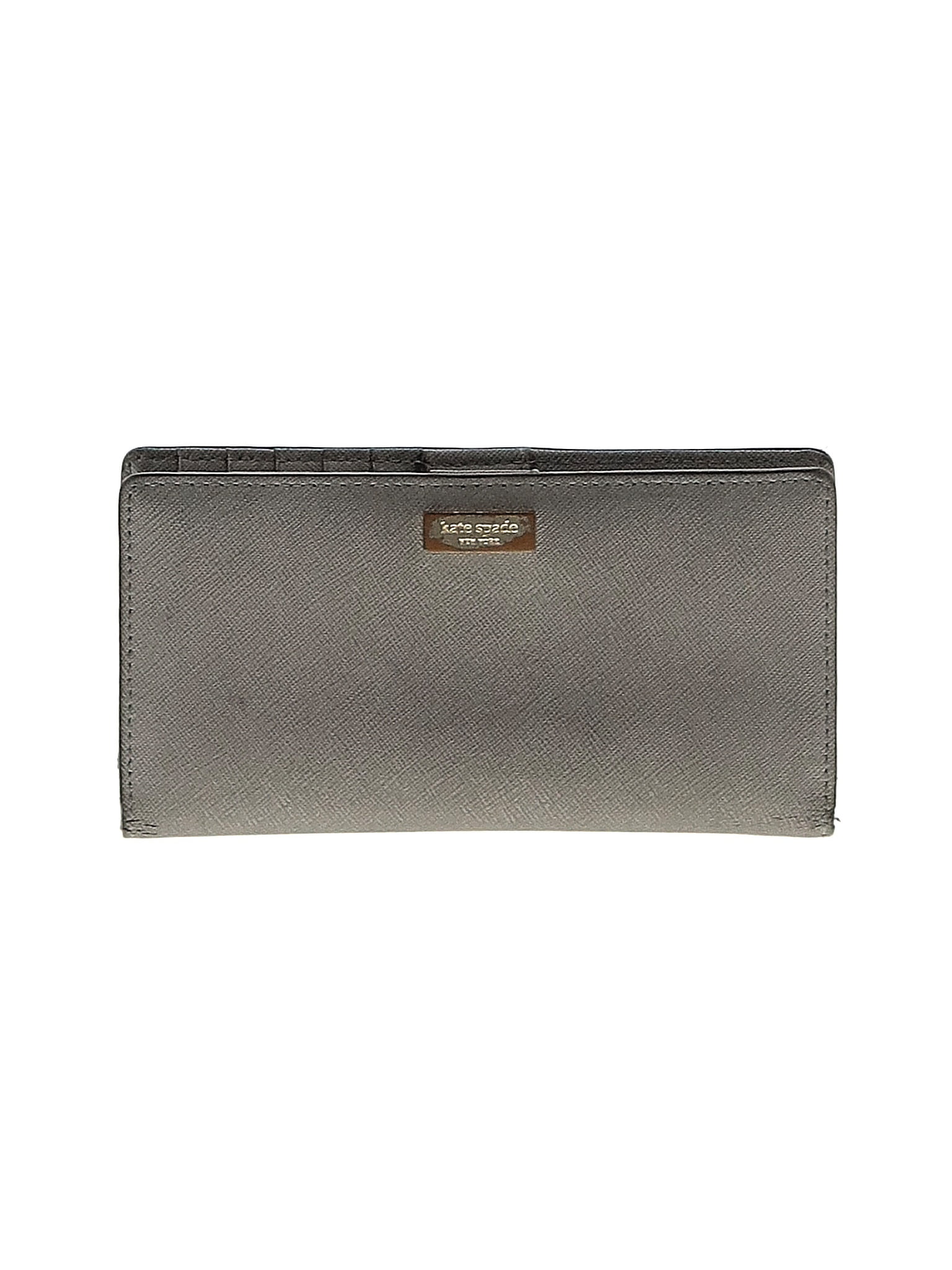 Kate Spade New York 100% Cow Leather Gray Wallet One Size - 68% off ...