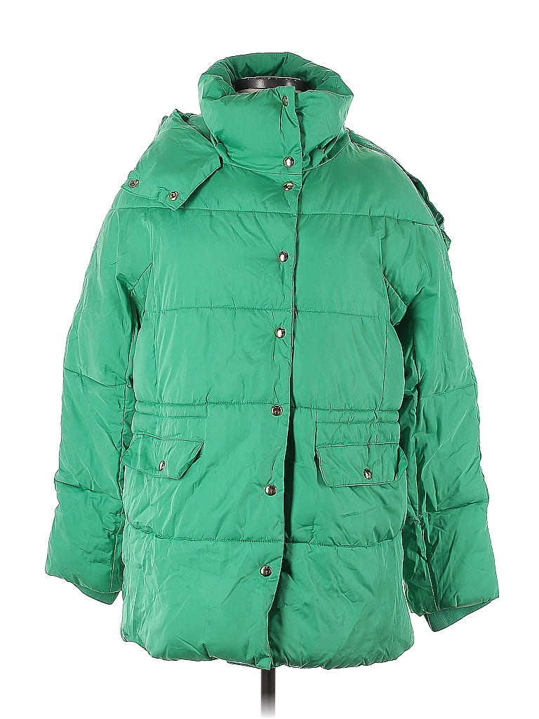 J.Crew Green Snow Jacket Size M - 72% off | ThredUp