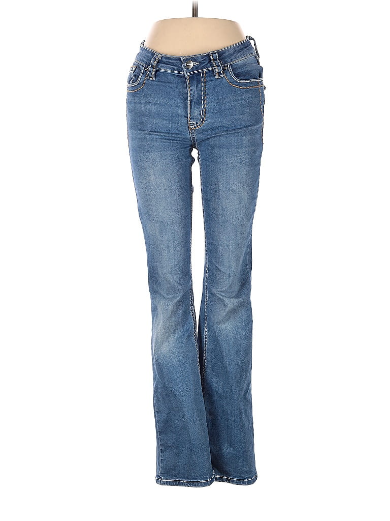 Disclosure Hearts Blue Jeans Size 5 - 68% off | ThredUp
