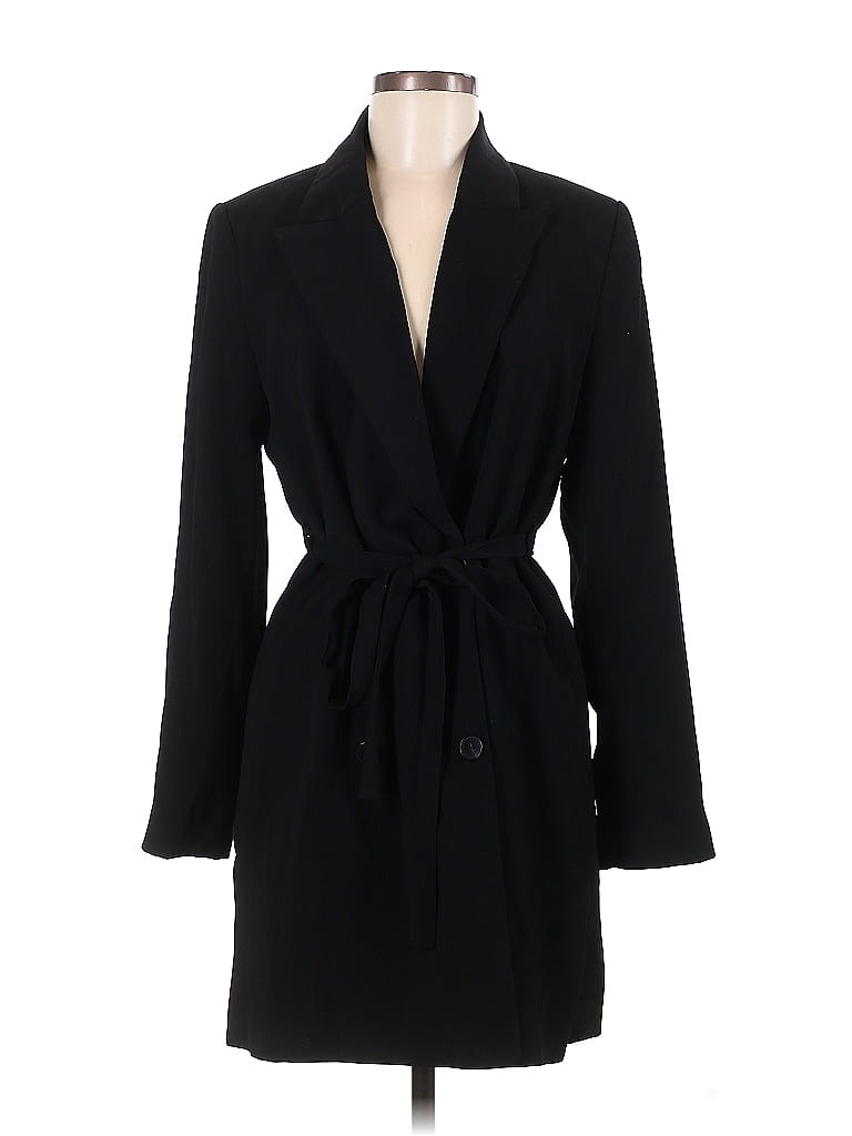 MNG 100% Polyester Black Coat Size 6 - 62% off | ThredUp