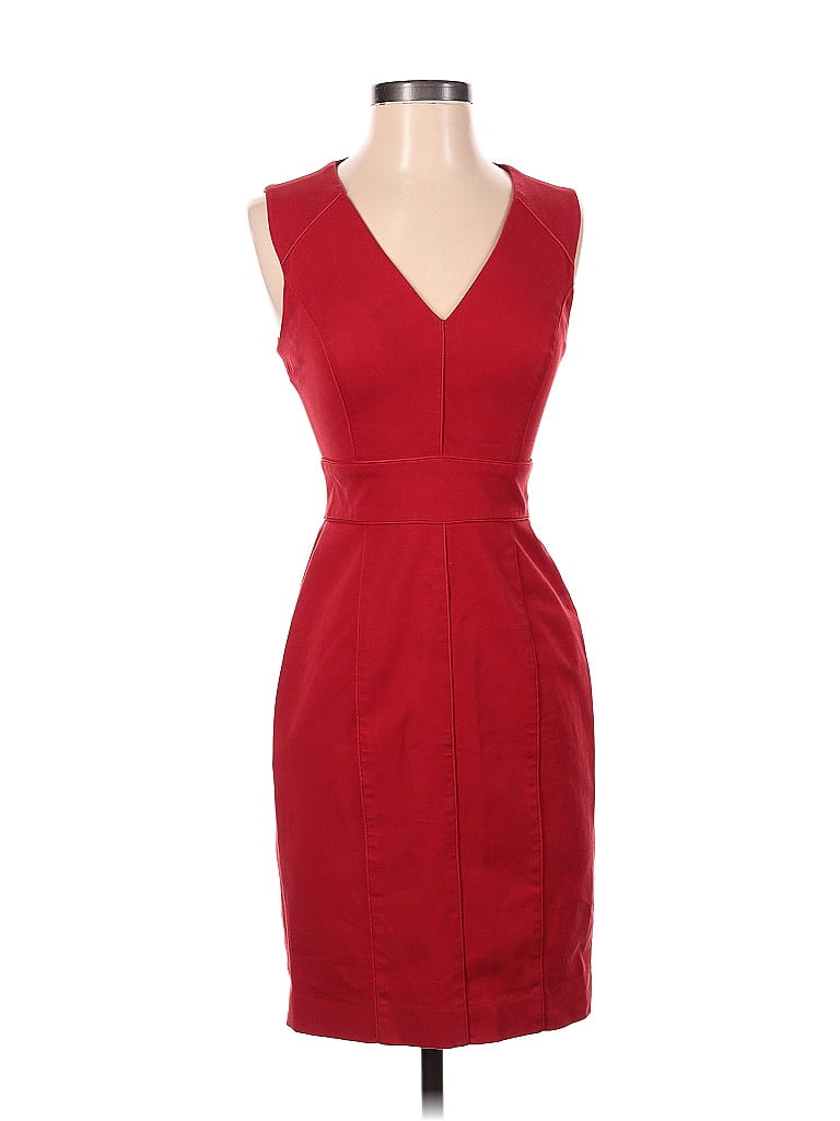 Banana Republic Red Cocktail Dress Size 0 (Petite) - 78% off | ThredUp
