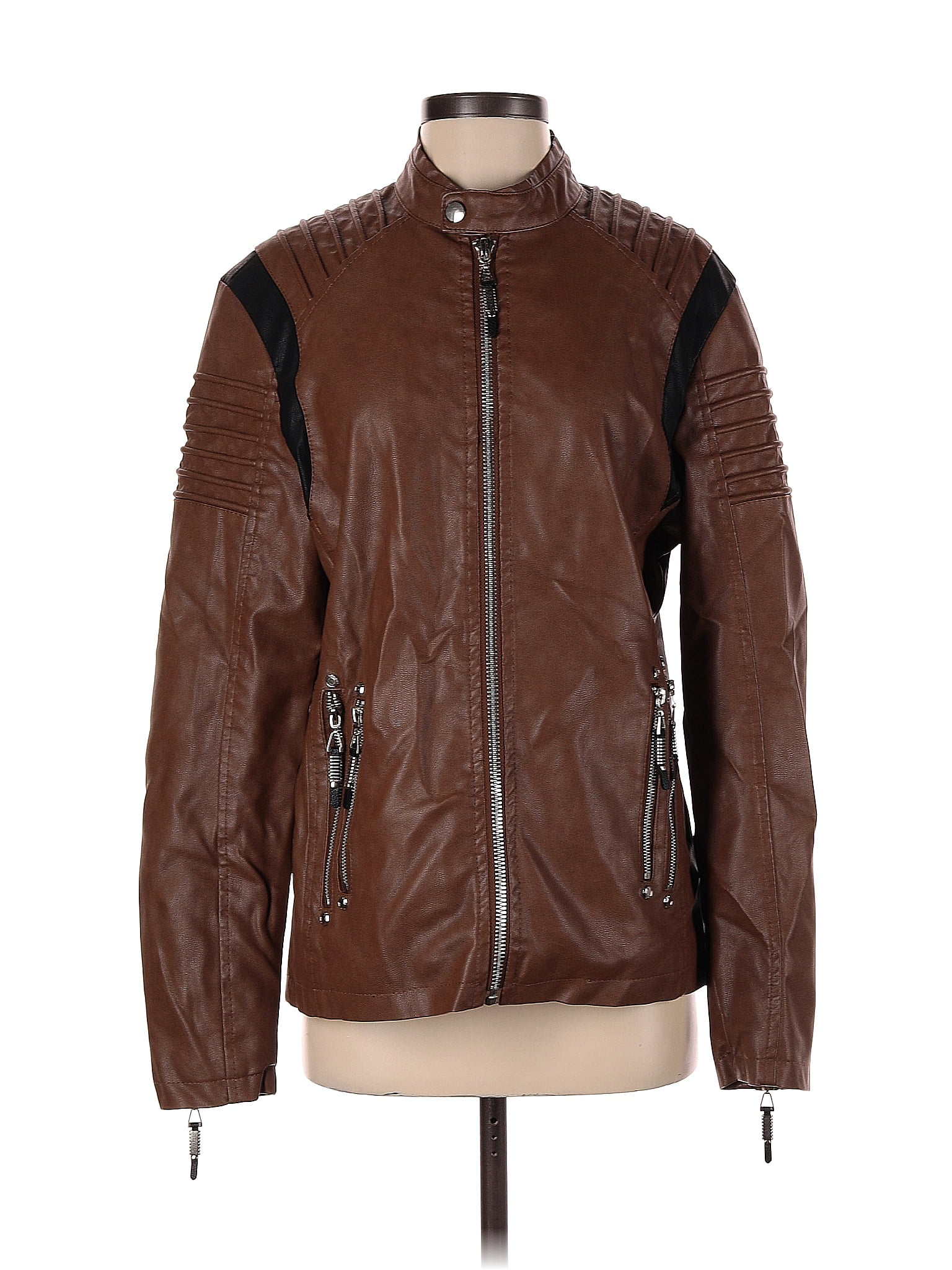 Assorted Brands Brown Jacket Size S - 62% off | ThredUp