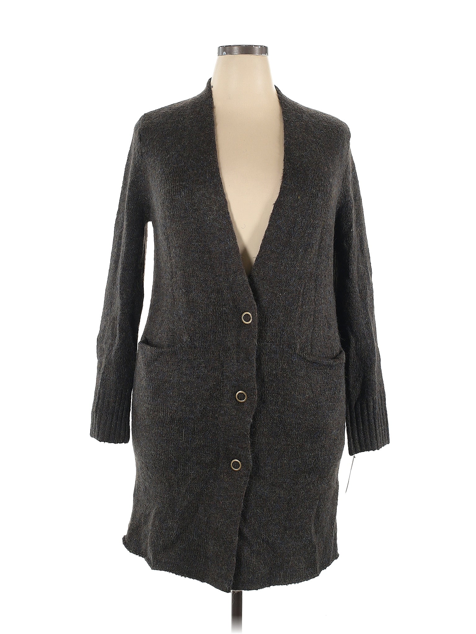 Mossimo Gray Cardigan Size L - 51% off | ThredUp