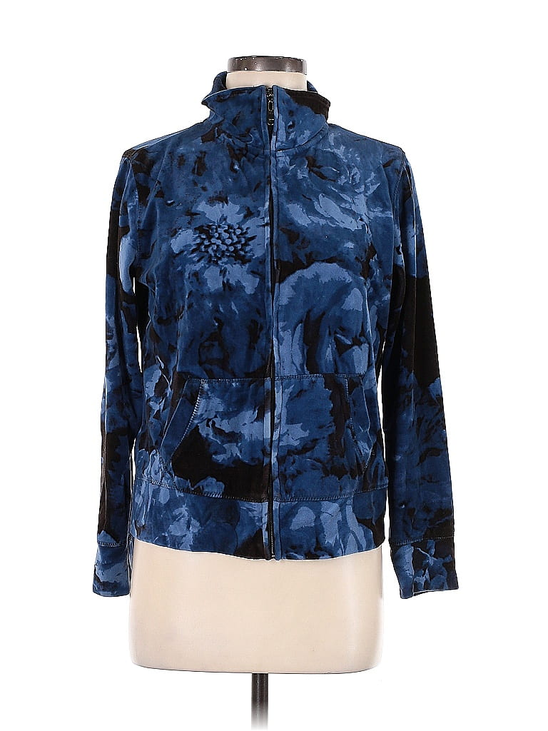 Onque Casuals Blue Jacket Size M (Petite) - 56% off | ThredUp