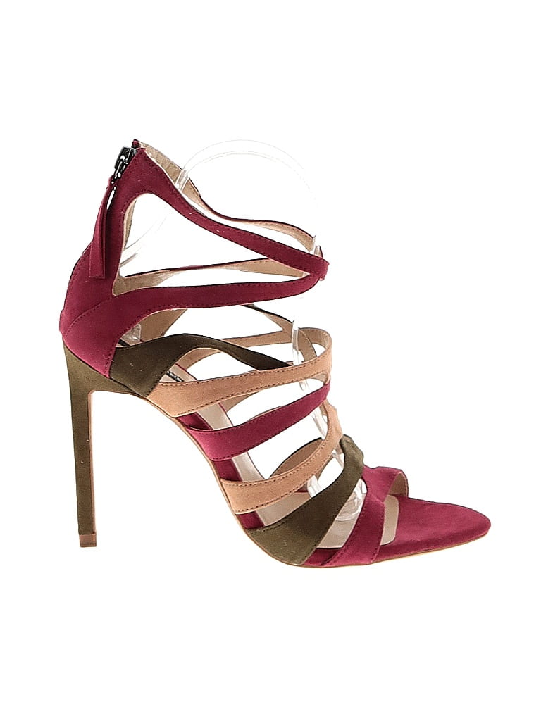 Zara Burgundy Pink Heels Size 38 (EU) - 47% off | ThredUp