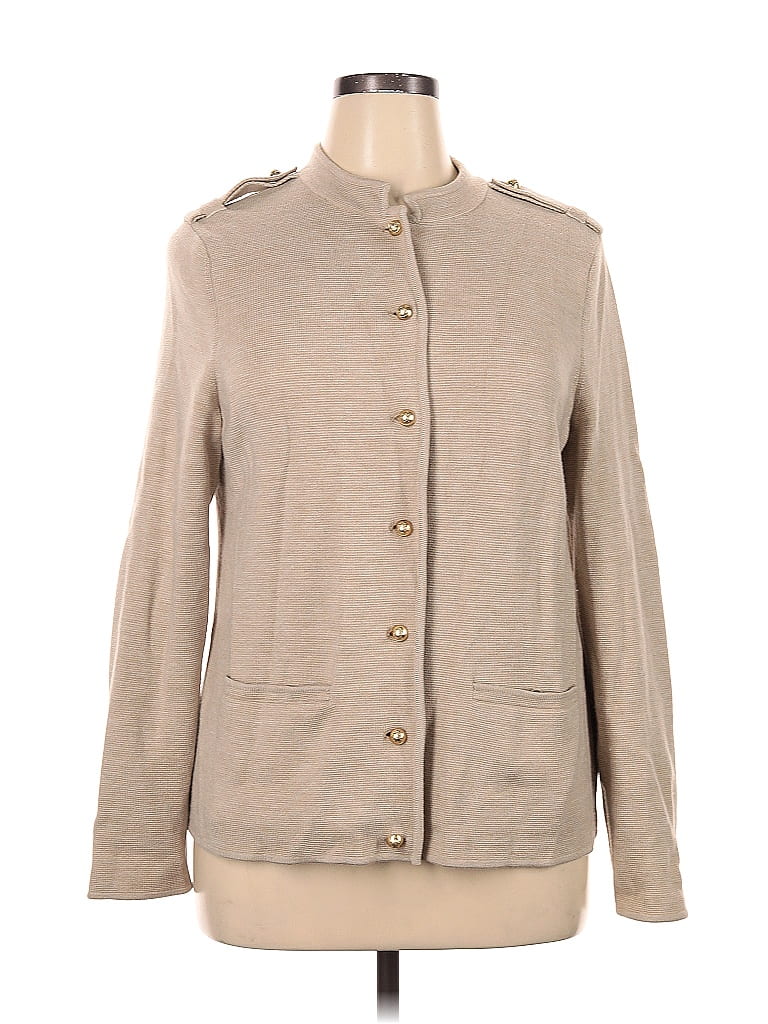 Talbots Tan Wool Cardigan Size XL - 78% off | ThredUp