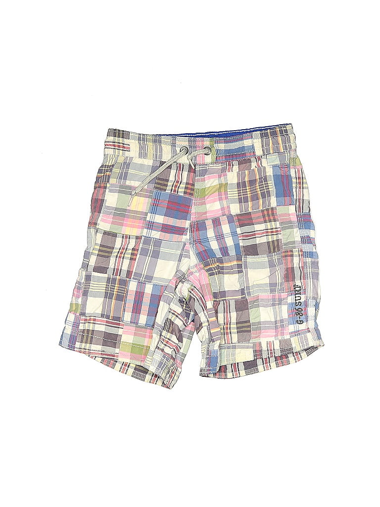 Gap Kids Plaid Purple Cargo Shorts Size S (big kids) - 59% off | ThredUp