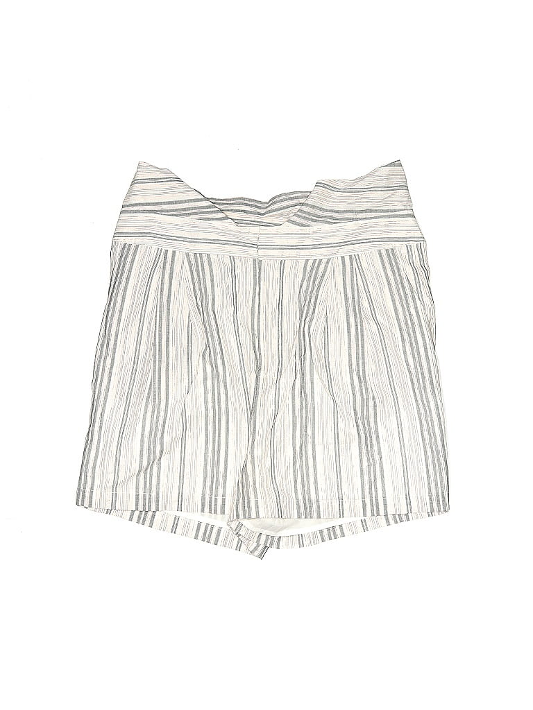CeCe Stripes Gray Shorts Size S - 85% off | ThredUp