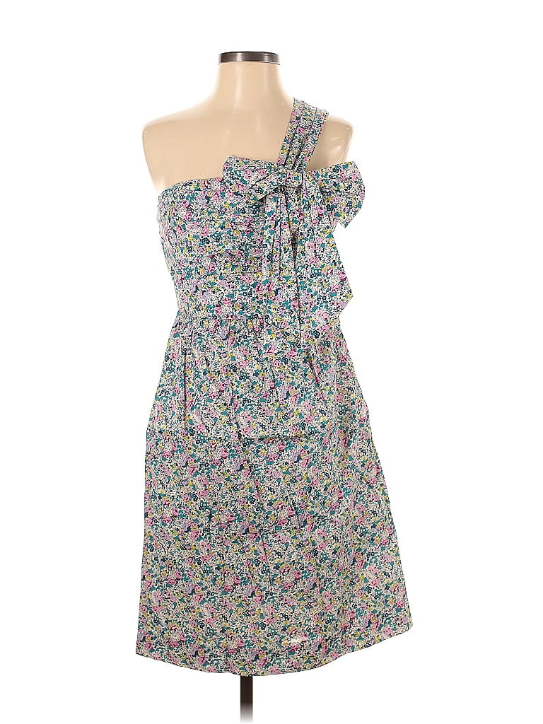 Liberty Art Fabrics for J.Crew 100% Cotton Floral Gray Casual Dress Size 0 - 65% off | ThredUp