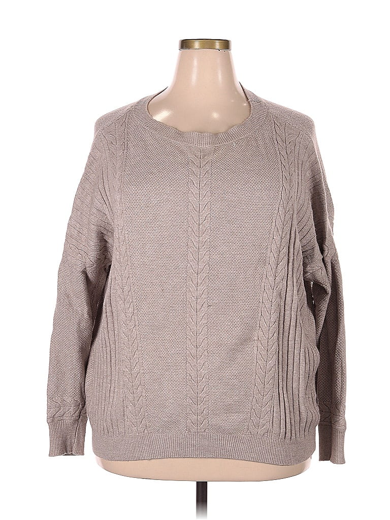 Cyrus Tan Pullover Sweater Size 3X (Plus) - 66% off | ThredUp