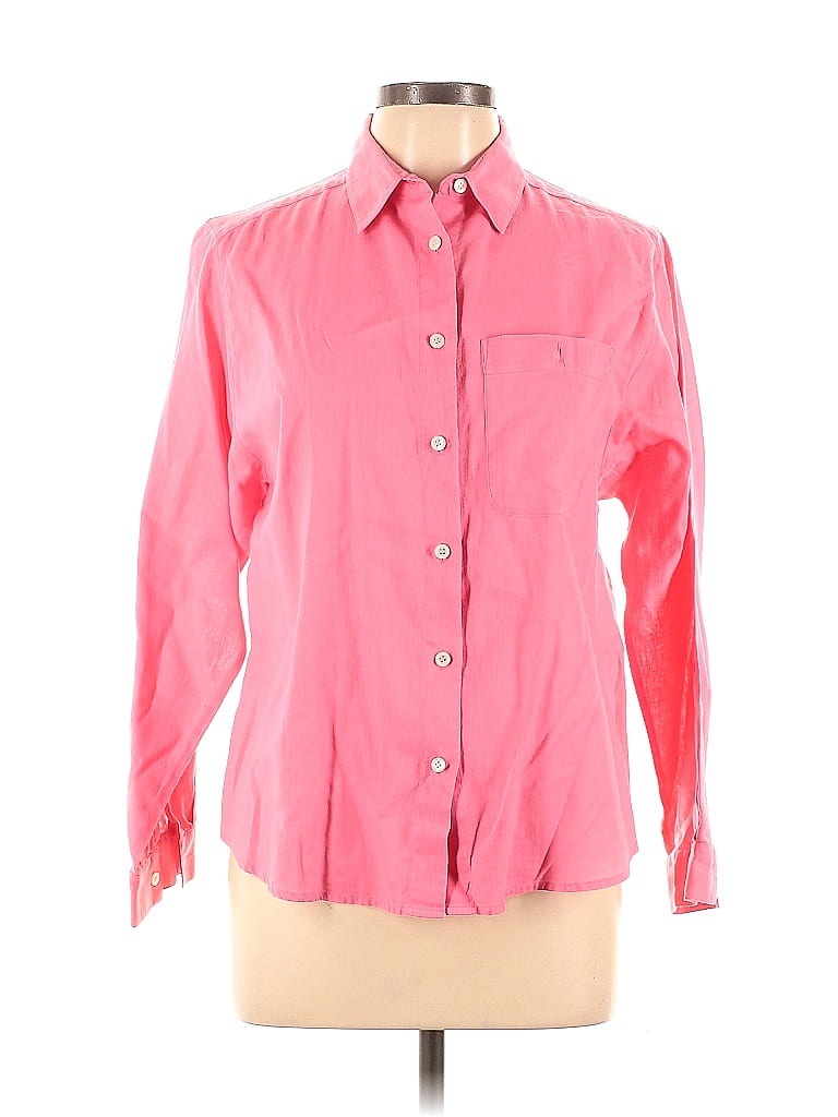 Mark, Fore & Strike Pink Long Sleeve Button-Down Shirt Size 10 - 45% off | ThredUp