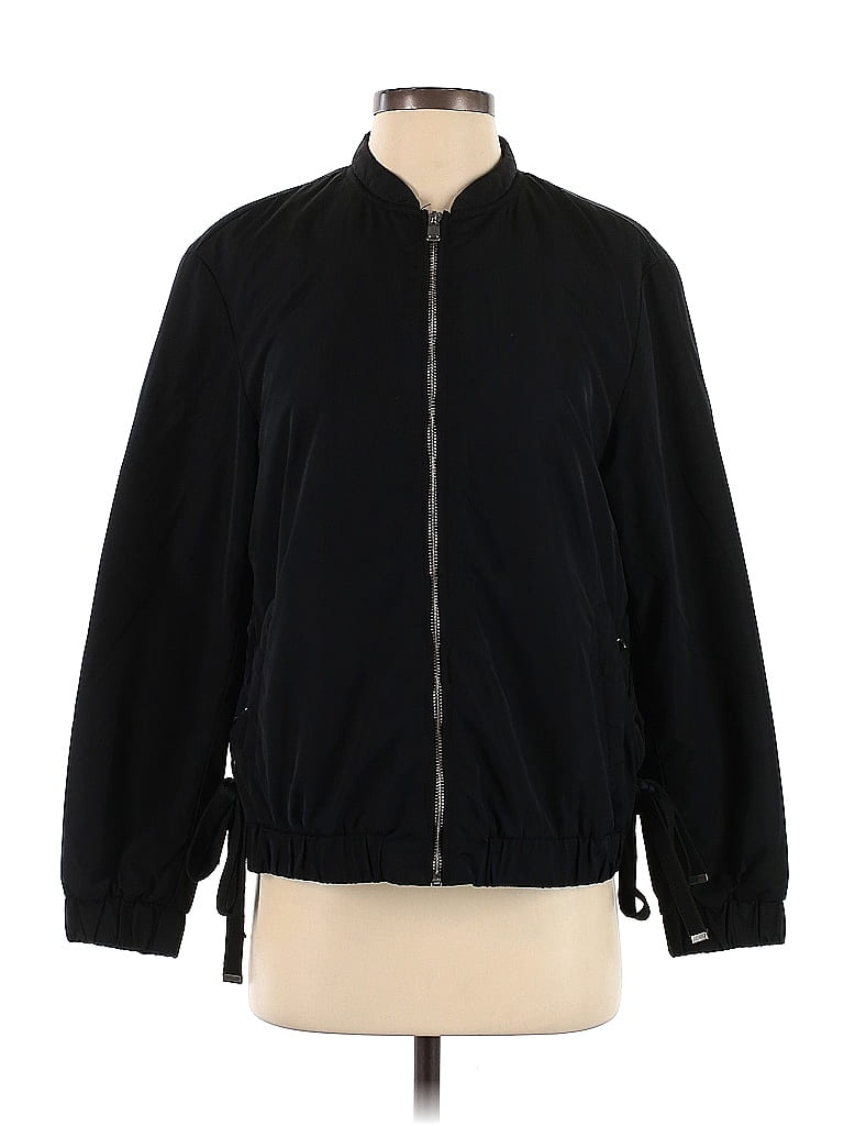 Zara TRF Solid Black Jacket Size S - 62% off | ThredUp