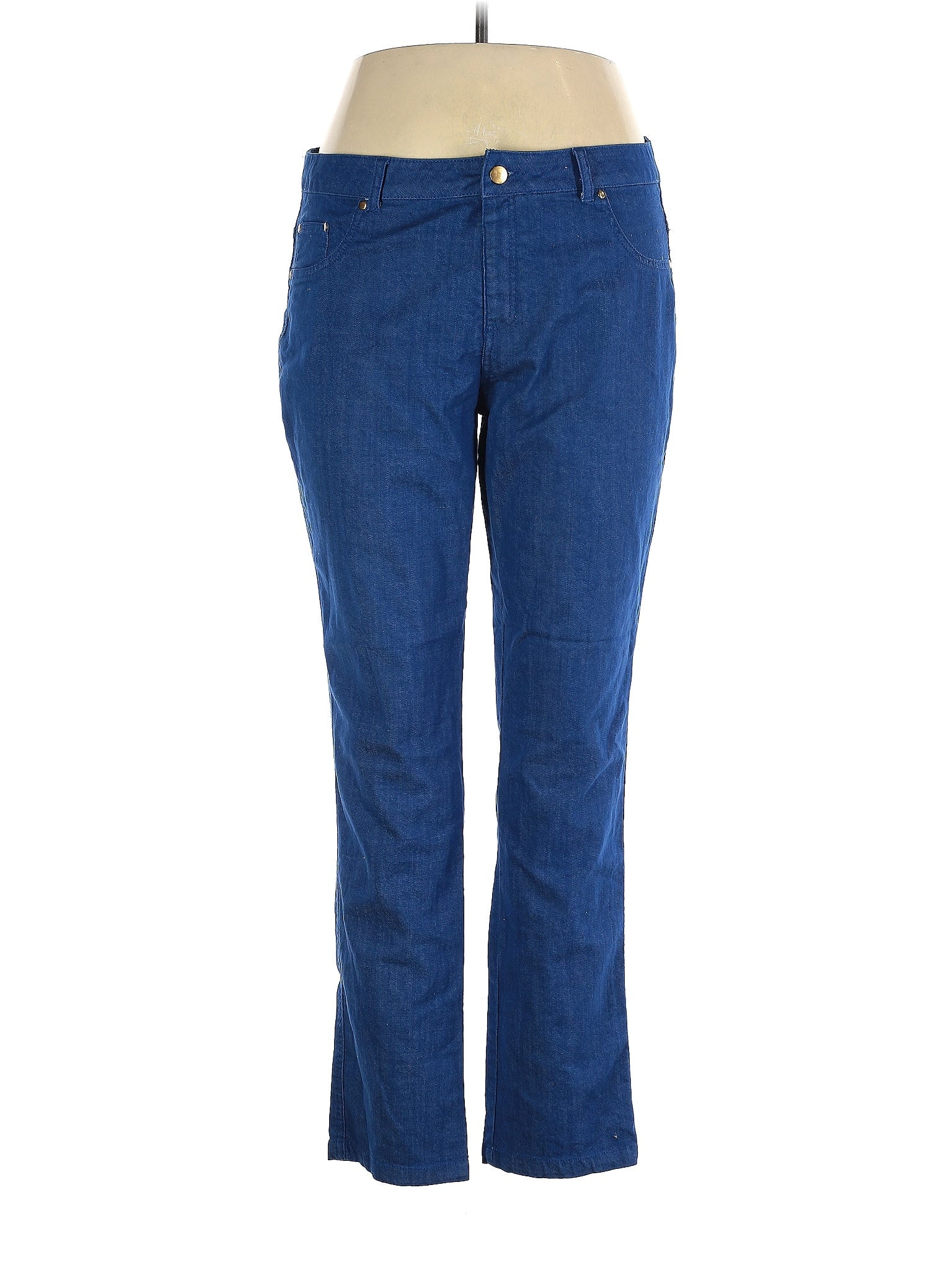 IMAN Blue Jeans Size XL - 77% off | ThredUp