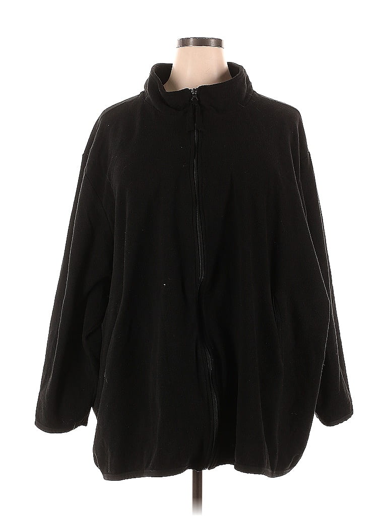 Woman Within 100% Polyester Black Poncho Size 37 waist - 78% off | ThredUp