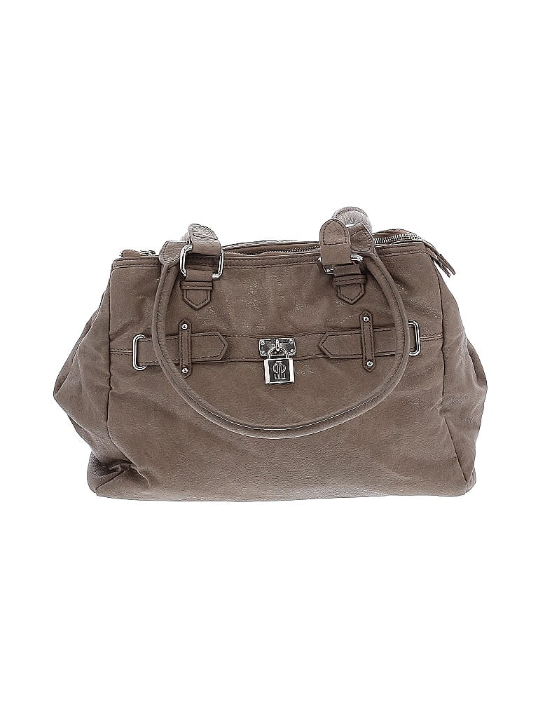JLo by Jennifer Lopez Solid Gray Tan Tote One Size - 59% off | ThredUp