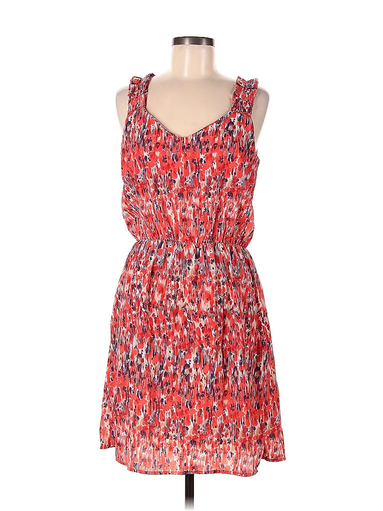 Prevett 100% Polyester Paisley Hearts Red Casual Dress Size L - 55% off ...