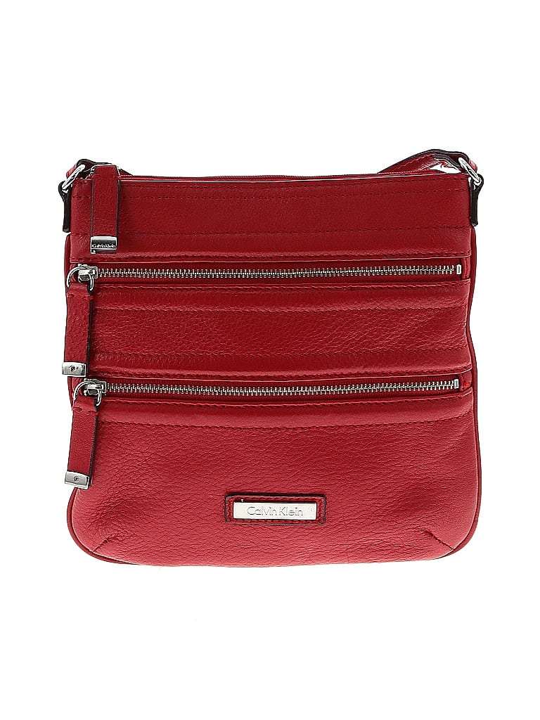 Calvin Klein Red Crossbody Bag One Size - 68% off | ThredUp