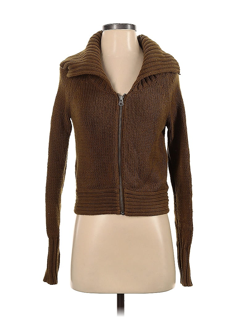 Halogen Brown Cardigan Size S - 74% off | ThredUp