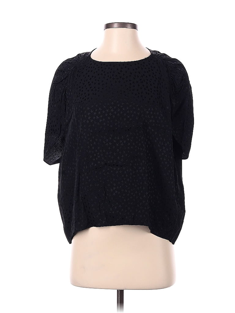 Nevereven Black Short Sleeve Blouse Size S - 76% off | ThredUp