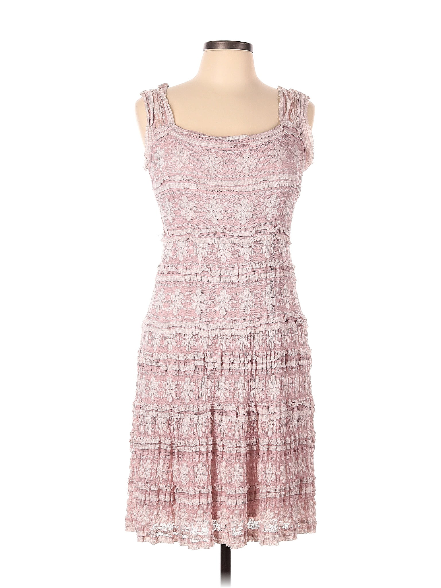 Studio M Pink Casual Dress Size L - 73% off | ThredUp