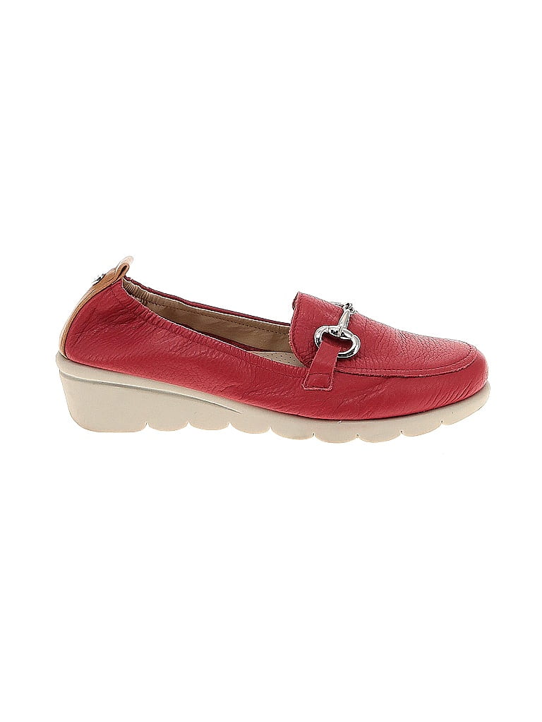 Bata Red Wedges Size 5 1/2 - 83% off | ThredUp